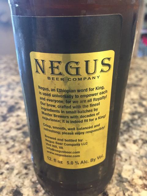 Todayś Word: Negus – Welcome to MervinBourne.com!